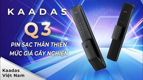 Khóa cửa thông minh Kaadas Q3 | An Ninh 365